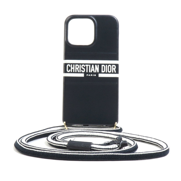 Dior | Accessories | Christian Dior Smartphone Case Iphone3 Pro Leather ...
